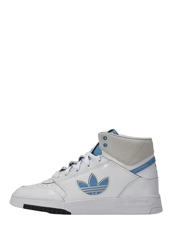 Adidas Originals Drop Step Xlt High-top Sneakers - White/blue