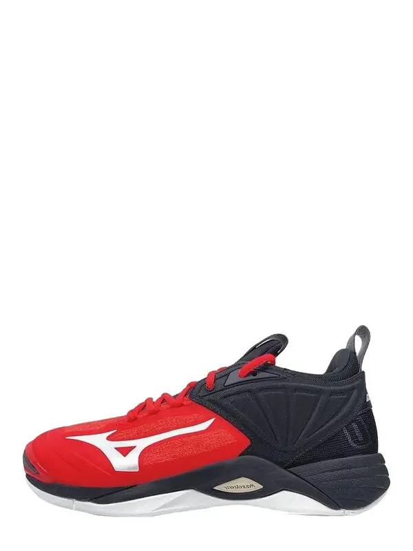Mizuno Wave Momentum 2 Athletic Shoes - Red/black