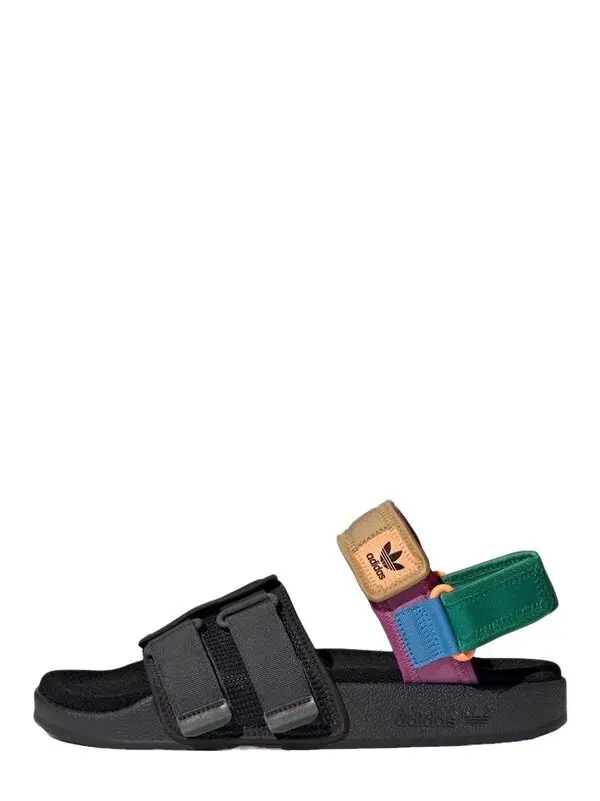 Adidas Adilette Sandal 4.0 - Black/yellow/green