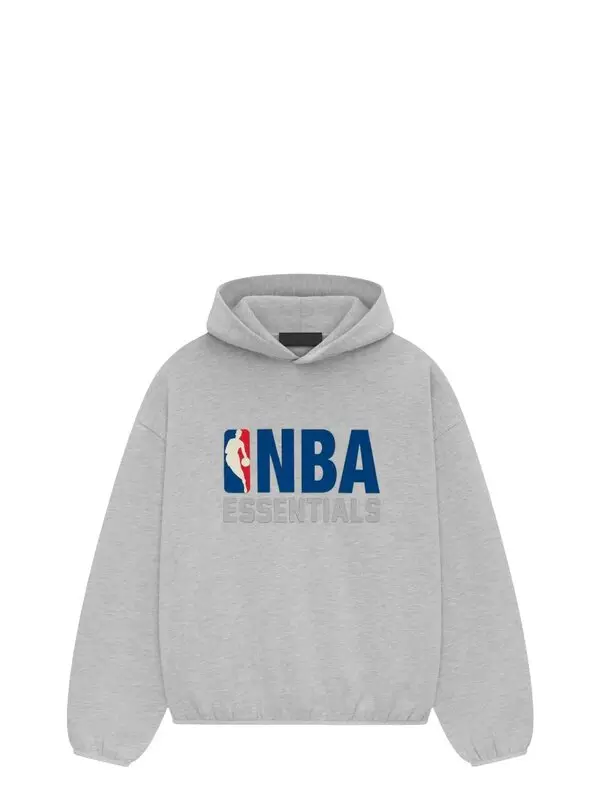 Fear Of God X Nba Hoodie - Light Heather
