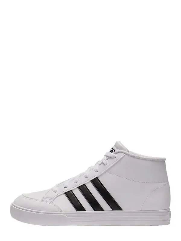 Adidas Neo Vs Set Mid Top Sneakers - White/black