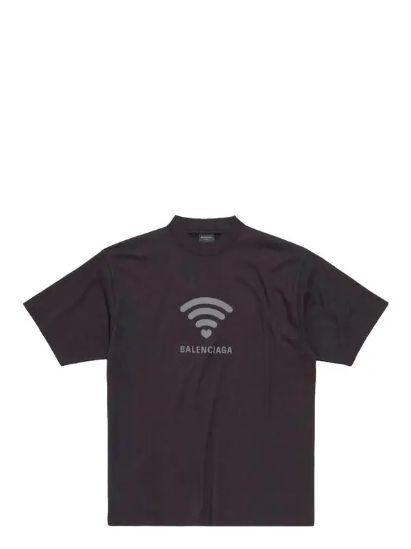 Balenciaga Lo_ve T-shirt - Black/grey