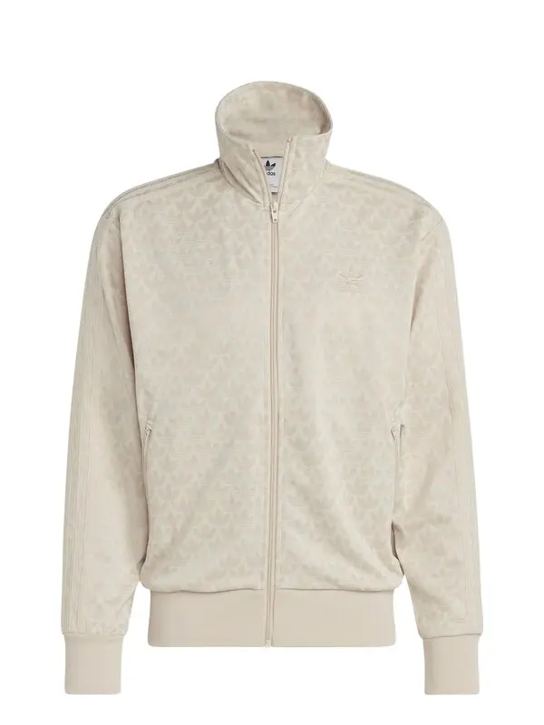 Adidas Graphic Monogram Track Jacket - Sand Strata