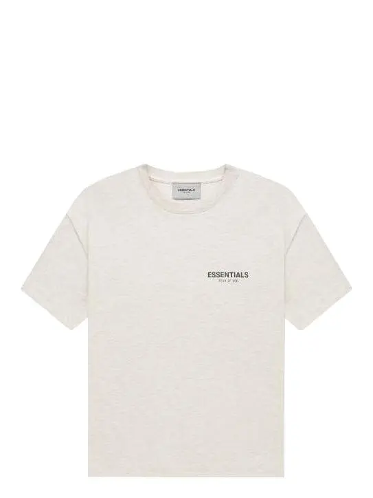 Fear Of God Fw21 Tee Light Heather - Oatmeal
