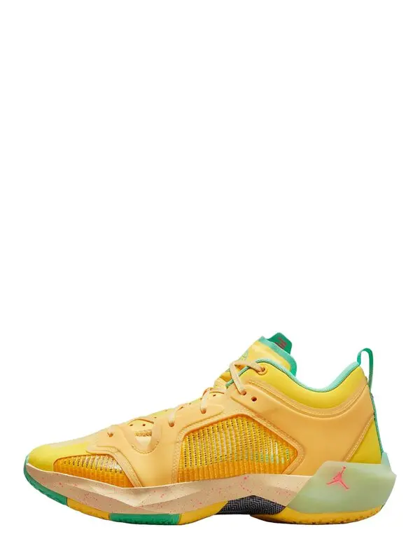 JORDAN 37 Low 'eybl' Sneakers - Citron Pulse/laser Orange/citron Tint