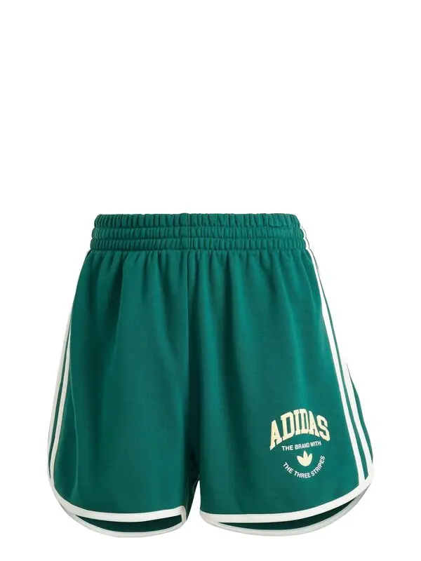 Adidas Vrct Graphic Shorts - Collegiate Green