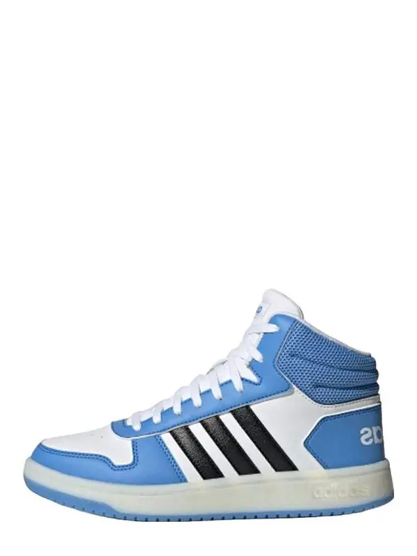 Adidas Mid Top Sneakers - Blue/white/black