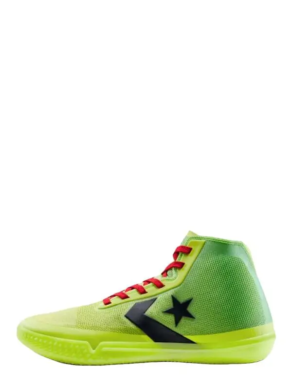 CONVERSE All Star Pro Bb 'nocturnal' High Top Sneakers - Green/yellow