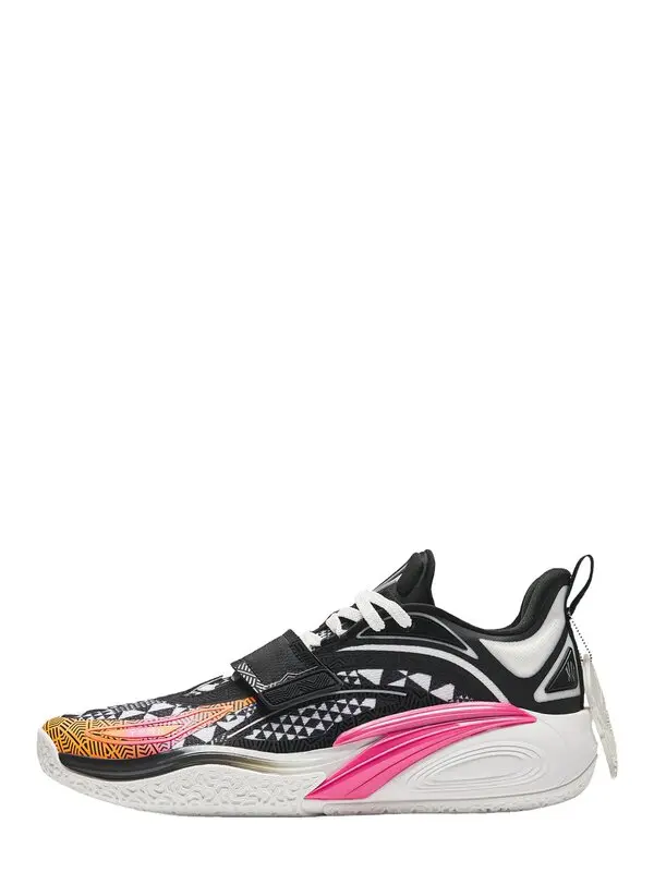 ANTA Kai 1 "enlightened Warrior" High Top Athletic Sneakers - Black/white/pink