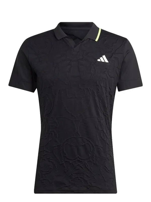 Adidas Aeroready Freelift Pro Tennis Polo Shirt - Black