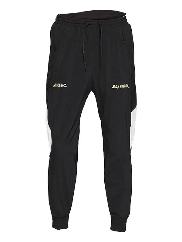 Nike Contrast Color Stitching Bundle Feet Sports Pants/trousers/joggers Black - Default Color