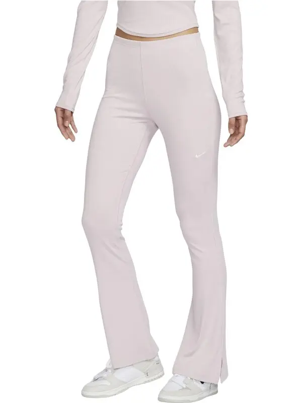Nike Knit Flare Pants - Purple