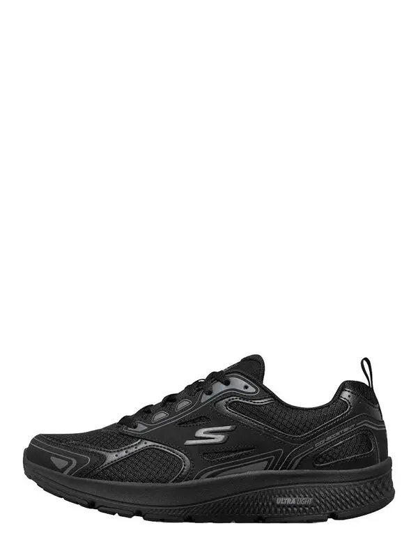 Sketchers Go Run Consistent Athletic Lace-up Sneakers - Black