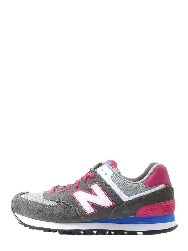 NEW BALANCE 574 Sneakers - Grey/pink/blue