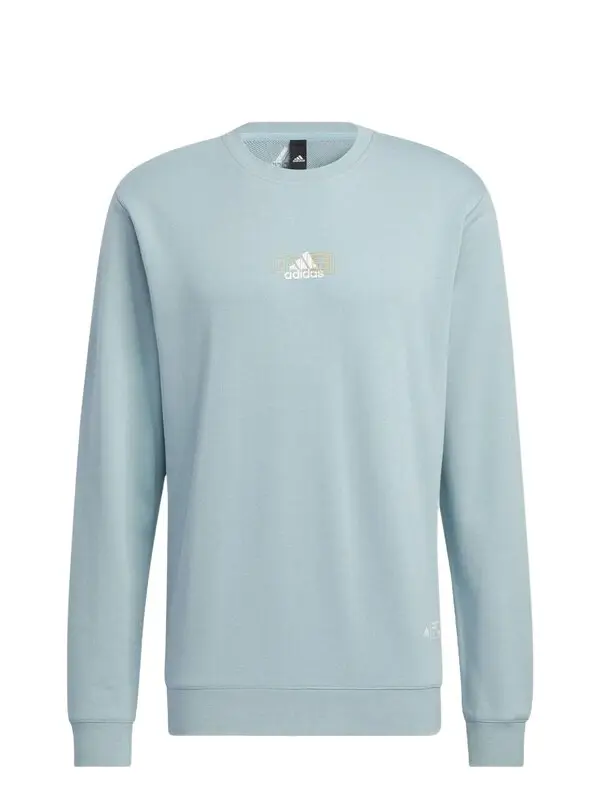 Adidas Printed Sweatshirt - Teal