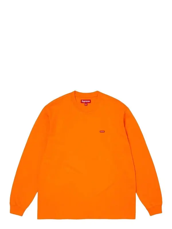 Supreme Ss26 Small Box L/s T-shirt - Orange