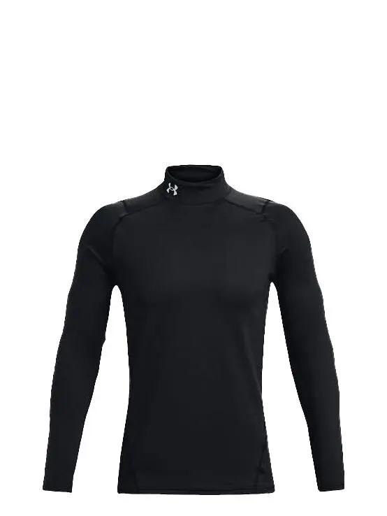 Under Armour Coldgear Fitted Mock Long Sleeve T-shirt - Black