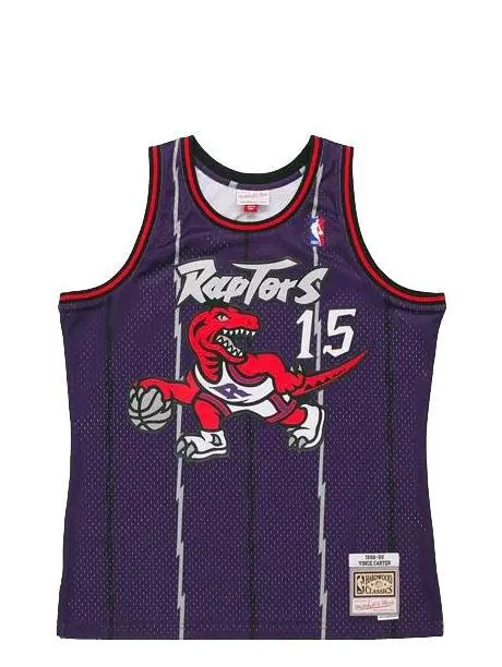 Mitchell & Ness Toronto Raptors Vince Carter Retro Basketball Jersey - Purple