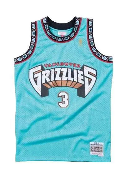 Mitchell & Ness Vancouver Grizzlies 1996-97 Basketball Jersey - Blue