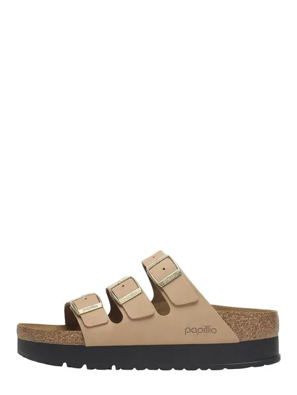BIRKENSTOCK Florida Flex Platform Sandals - Sandcastle