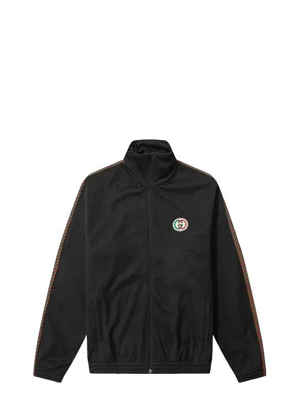 Gucci Mesh Oversize Jacket - Black