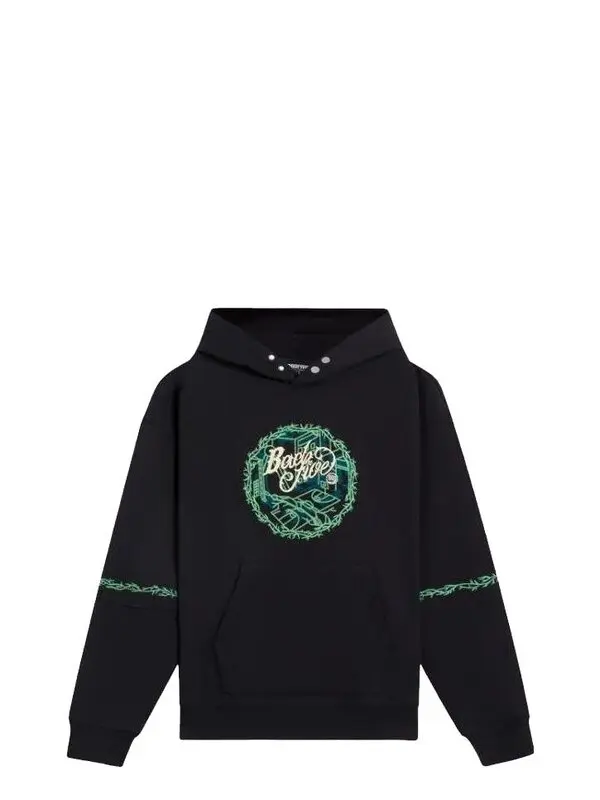 LI-NING Badfive Graphic Hoodie - Black/multi-color