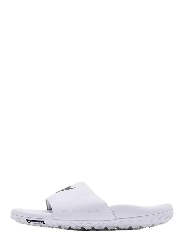 Under Armour Project Rock Slides - White