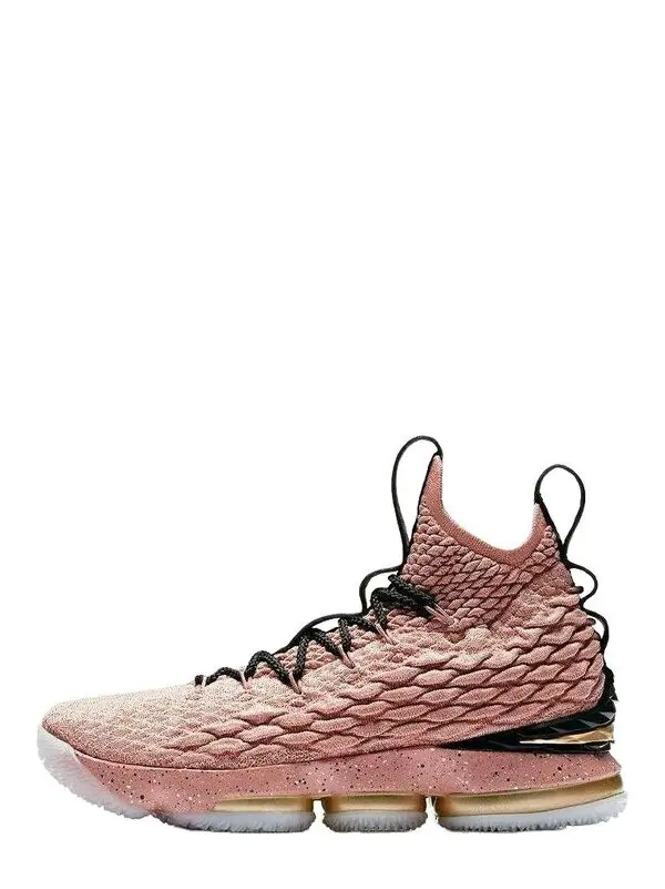 Nike Lebron 15 "hollywood" High Top Sneakers - Rust Pink