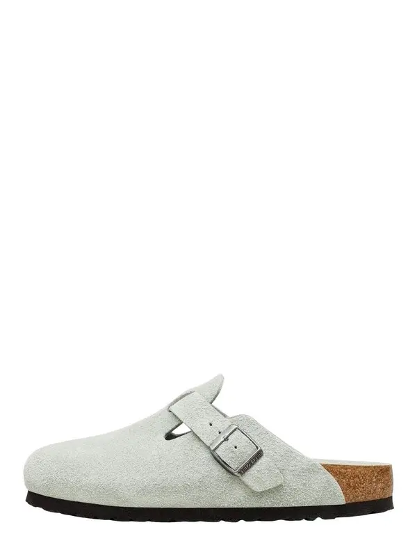 BIRKENSTOCK Boston Soft Footbed Clogs - Pure Sage
