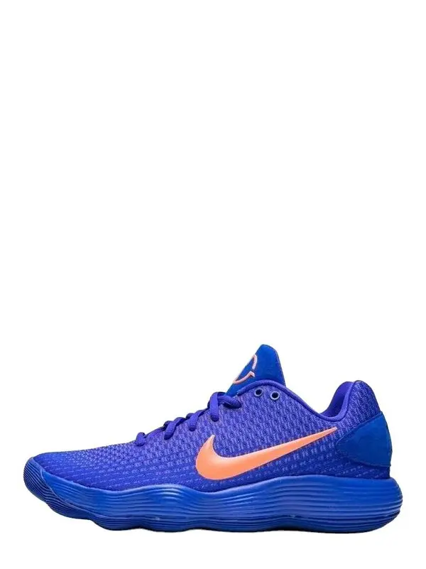 Nike Hyperdunk 2017 Low Top Athletic Sneakers - Racer Blue/orange