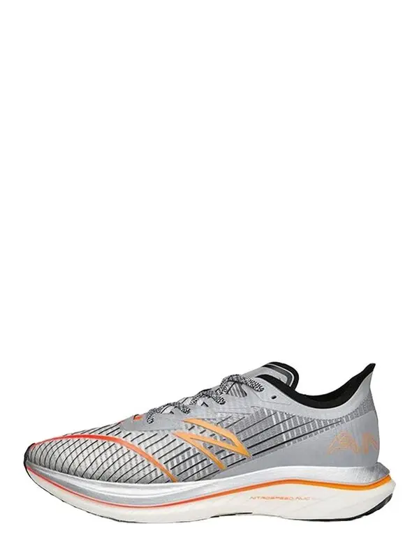 ANTA C202 Gt Marathon Running Shoes - Silver/black/orange
