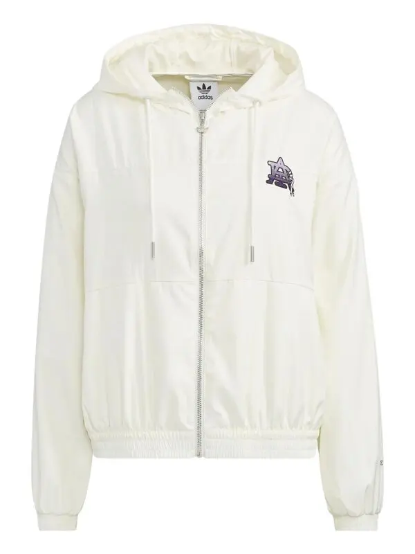 Adidas Modern Collegiate Windbreaker Jacket - White
