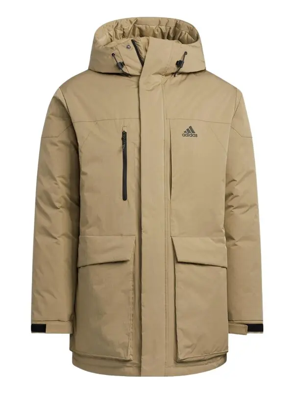 Adidas Down Parka With Logo - Default Colorway
