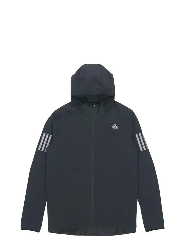 Adidas Hooded Track Jacket - Black