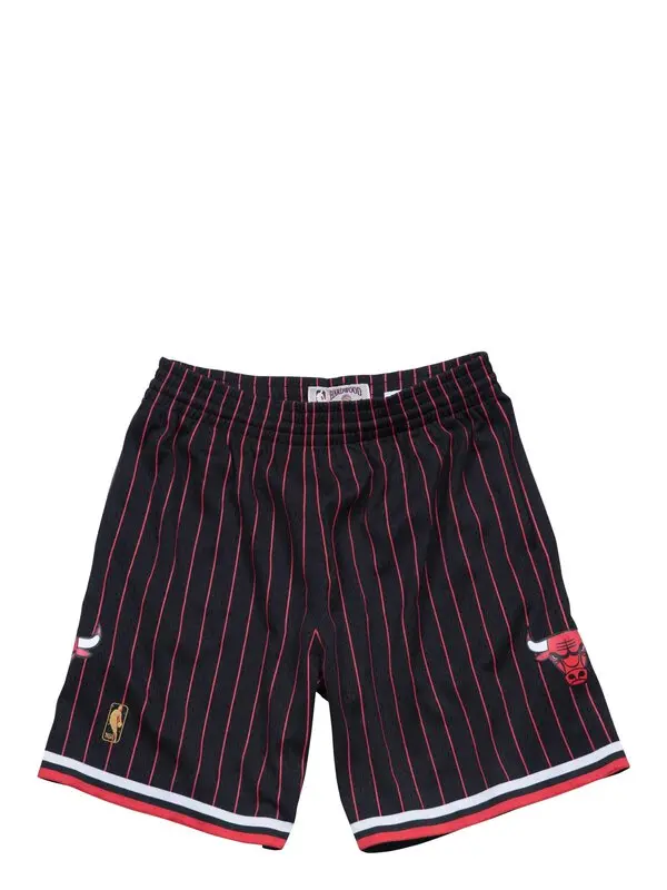 Mitchell & Ness Chicago Bulls Alternate 1996-97 Nba Swingman Shorts - Black/red/white