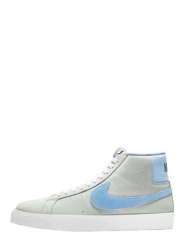 Nike Blazer Mid Sb 'smoke Grey Psychic Blue - Grey/blue