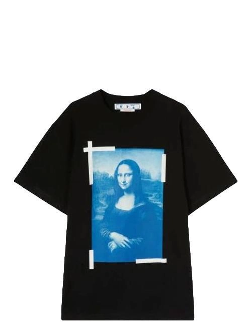 Off-White Monalisa Over Short-sleeve Tee - Black