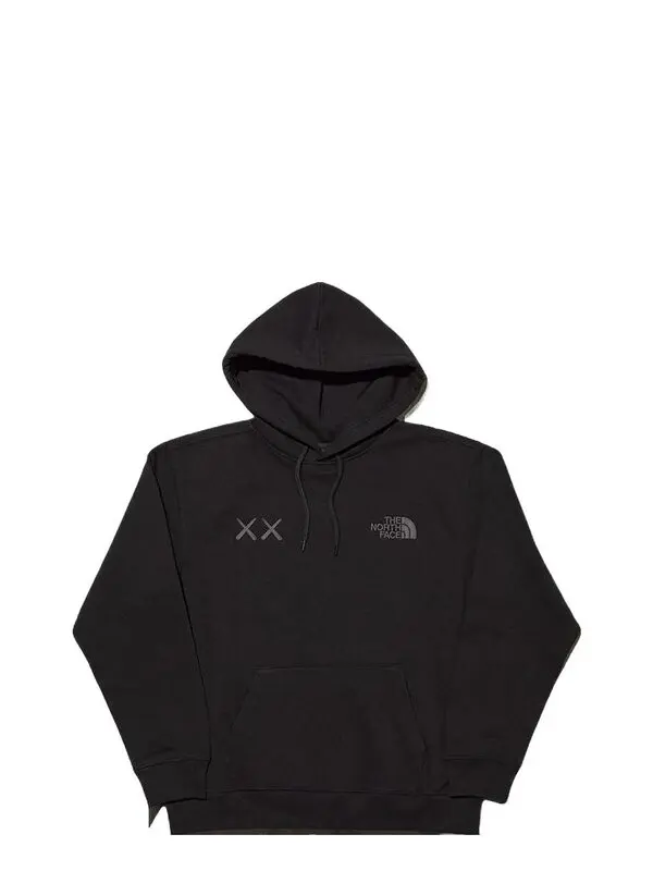 The North Face X Kaws Fw22 Hoodie - Black