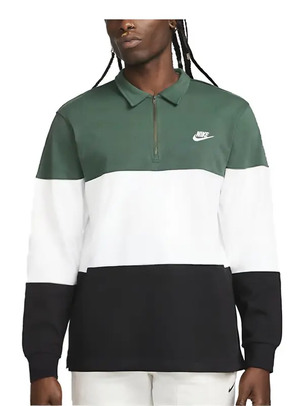 Nike Long-sleeve Zip Up Top - Multi-color