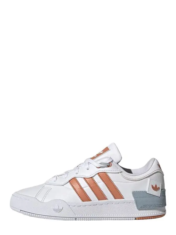Adidas Rey Galle "white Hazy Copper" Sneakers - White/orange