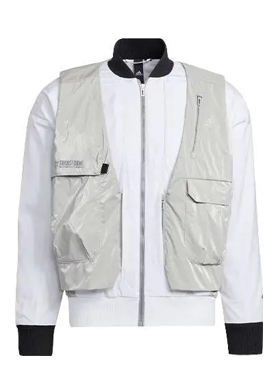Adidas Detachable Transformer Jacket - Grey