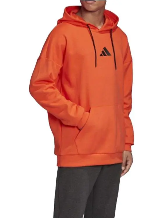 Adidas M Urb Tiger Oh Logo Hoodie - Red