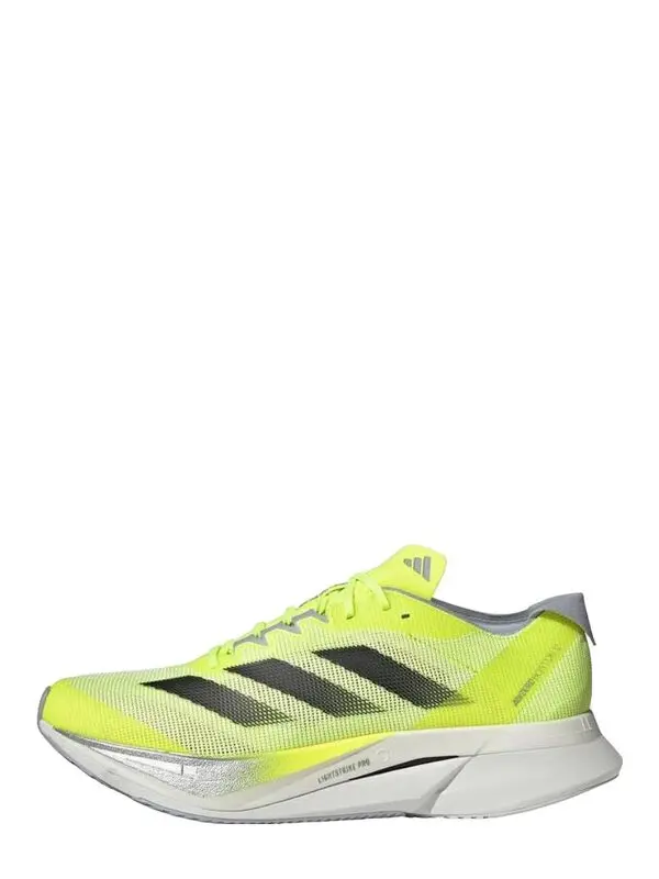 Adidas Adizero Boston Athletic Sneakers - Lucid Lemon/core Black/silver Metallic
