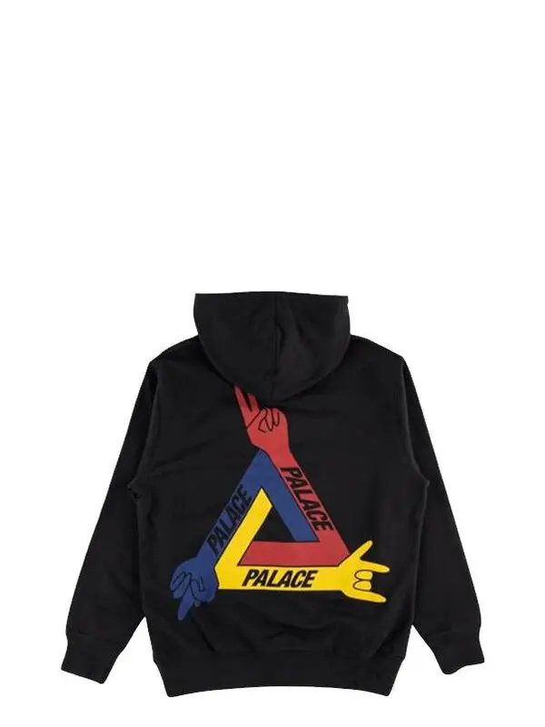 PALACE Jcdc Printing Hoodie - Black