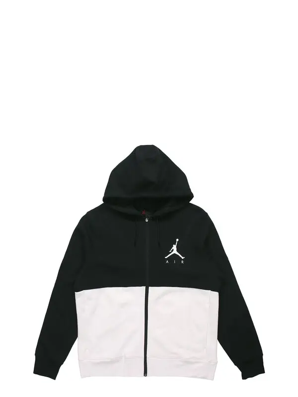 JORDAN Flying Logo Printing Fleece Hooded Sports - Black