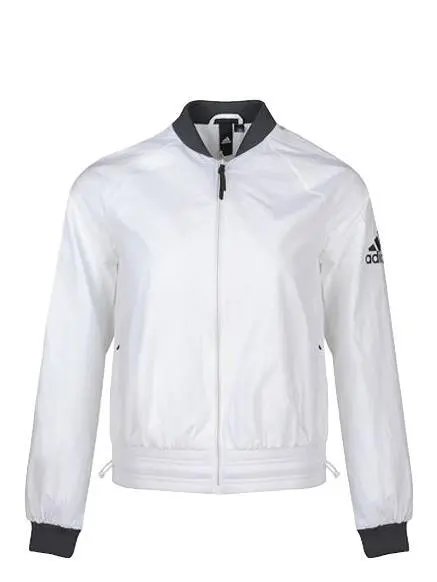 Adidas Bomber Jacket - White