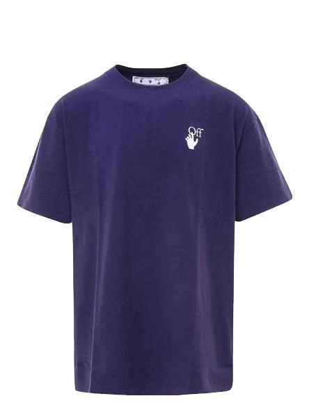 Off-White Marker Over Tee 'astral Aura - Purple