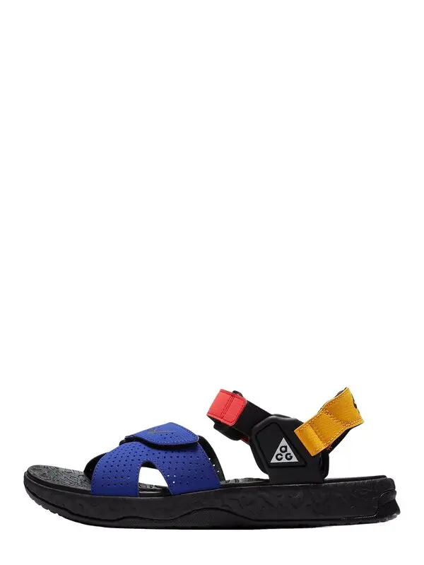 Nike Air Deschutz Sandals - Fusion Violet/black/univ Red