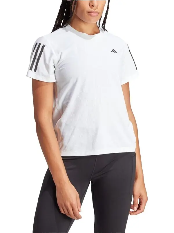 Adidas Own The Run Short Sleeve T-shirt - White