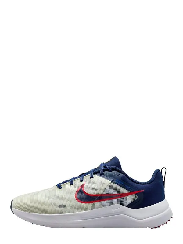 Nike Downshifter 12 Road Running Sneakers - Sea Glass/white/university Red